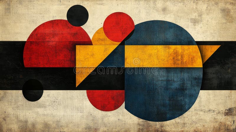 Abstract Constructed Harmony Stock Illustration - Illustration of ...