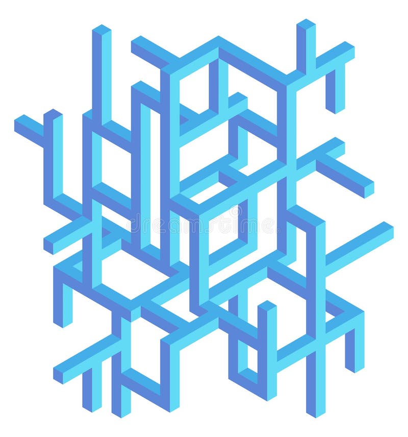 Impossible Isometric Stock Illustrations – 976 Impossible Isometric ...