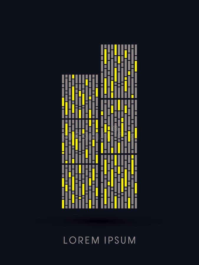 Abstract Construction Graphic Stock Vector - Illustration of luxury ...