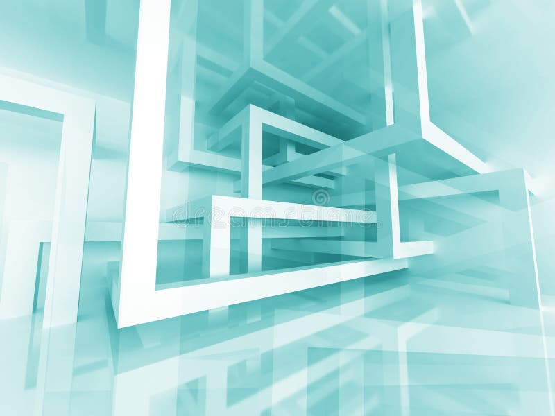 Abstract Construction Structure Architecture Design Background Stock ...