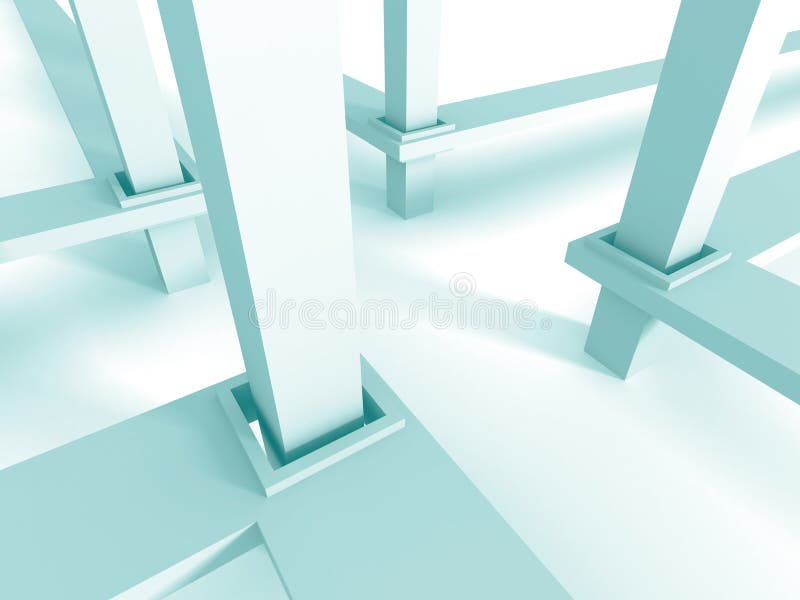 Abstract Construction Structure Design Background Stock Illustration ...