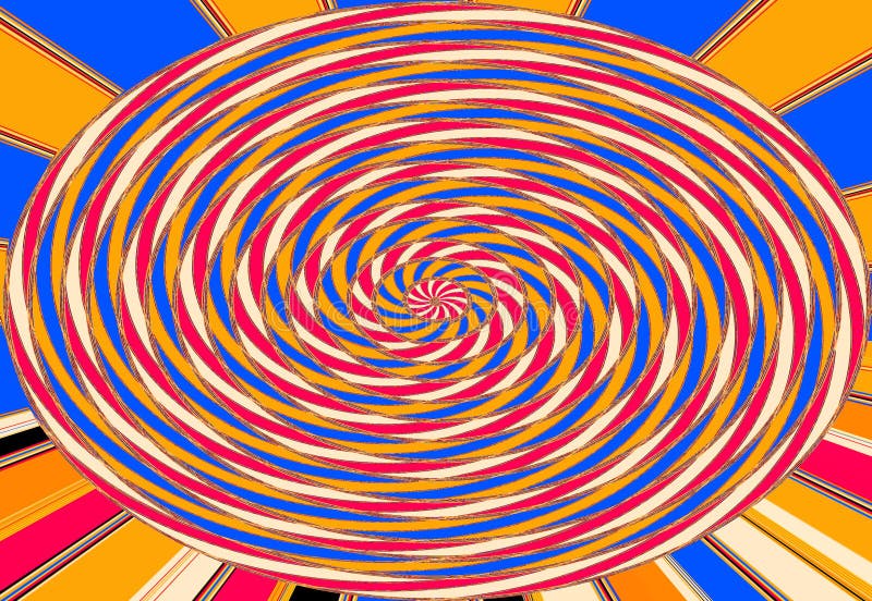 Abstract and Contemporary Digital Art Circle Style Pattern Design Stock ...