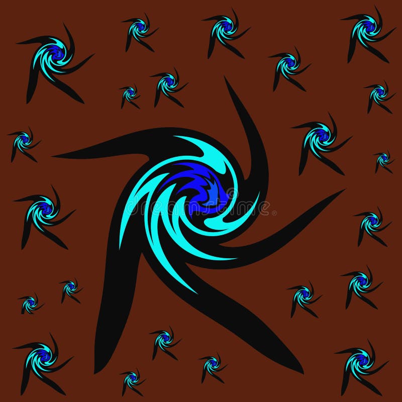 Abstract and Contemporary Digital Art Dancing Flame Pattern Design ...