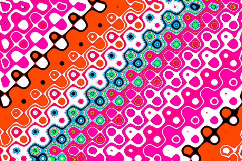 Abstract and Contemporary Digital Art Aztec Style Pattern Stock ...