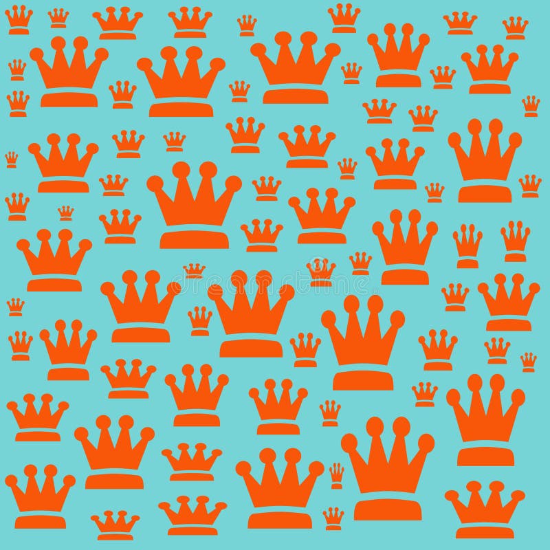 Abstract and Contemporary Digital Art Crown Design Stock Illustration ...