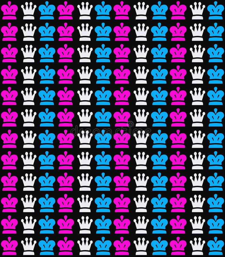 Abstract and Contemporary Digital Art Crown Design Stock Illustration ...