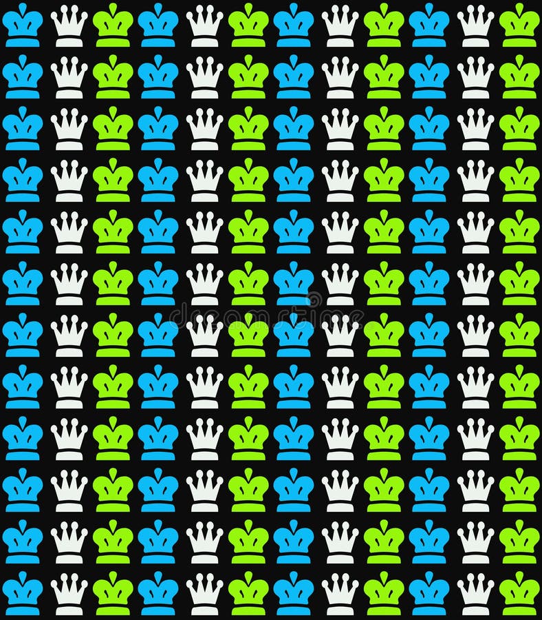 Abstract and Contemporary Digital Art Crown Design Stock Illustration ...