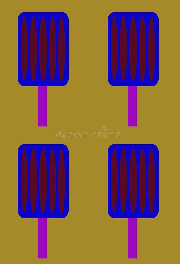 Abstract and Contemporary Digital Art Lollipop Design Stock ...