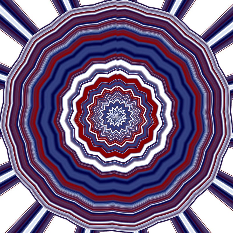 Abstract and Contemporary Digital Art Pattern Design Stock Illustration ...