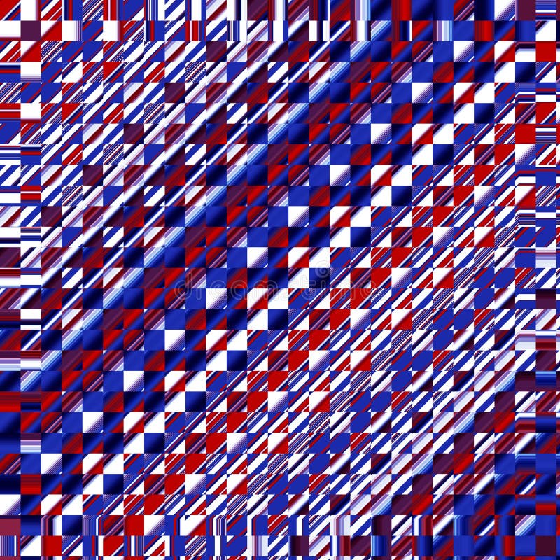 Abstract and Contemporary Digital Art Pattern Design Stock Illustration ...