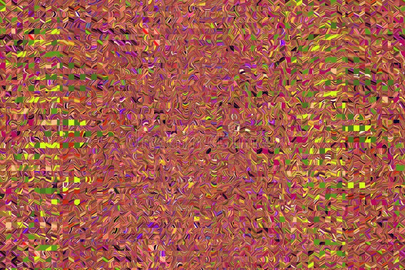 An Abstract and Bright Contemporary Digital Art Design Stock ...