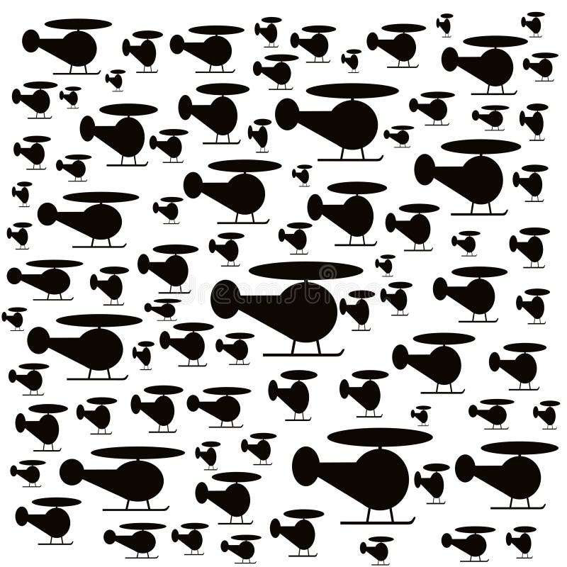 Abstract and Contemporary Digital Art Seamless Helicopter Design Stock ...