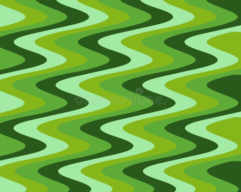 Abstract and Contemporary Digital Art Wave Style Wrapping Paper Pattern ...