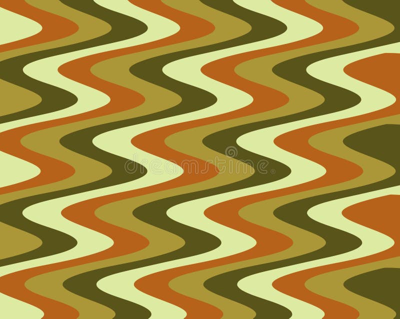 Abstract and Contemporary Digital Art Wave Style Wrapping Paper Pattern ...