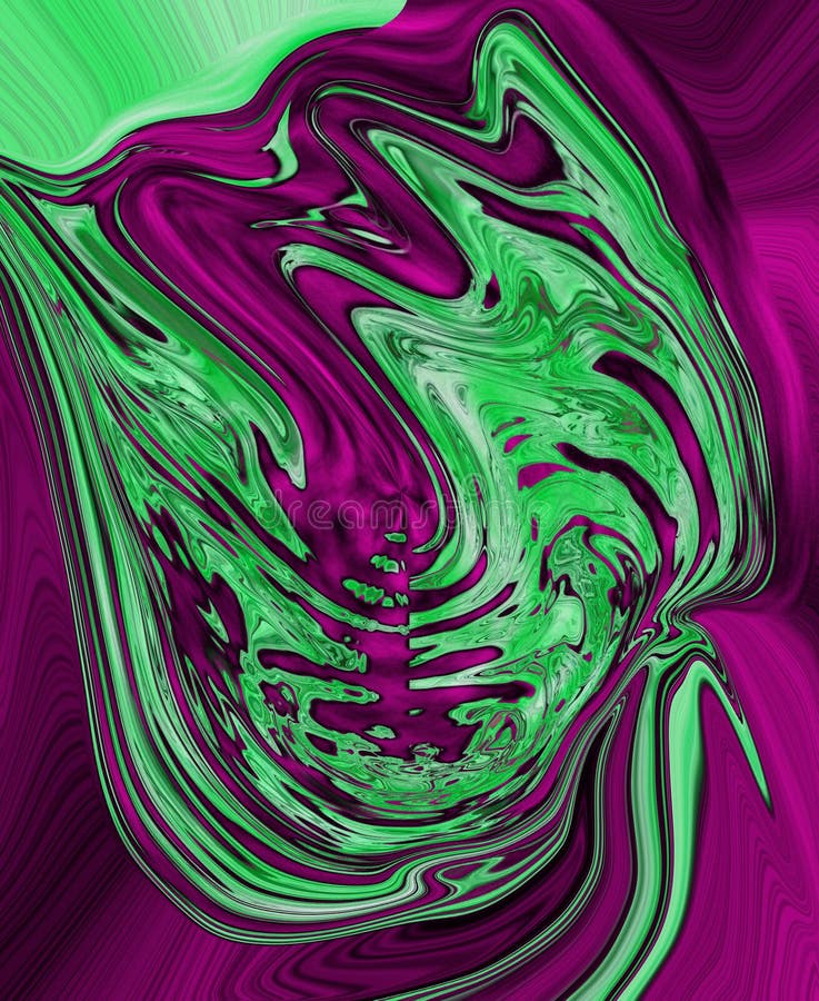 Abstract Futuristic Alien Worlds Contemporary Design Stock Photo ...