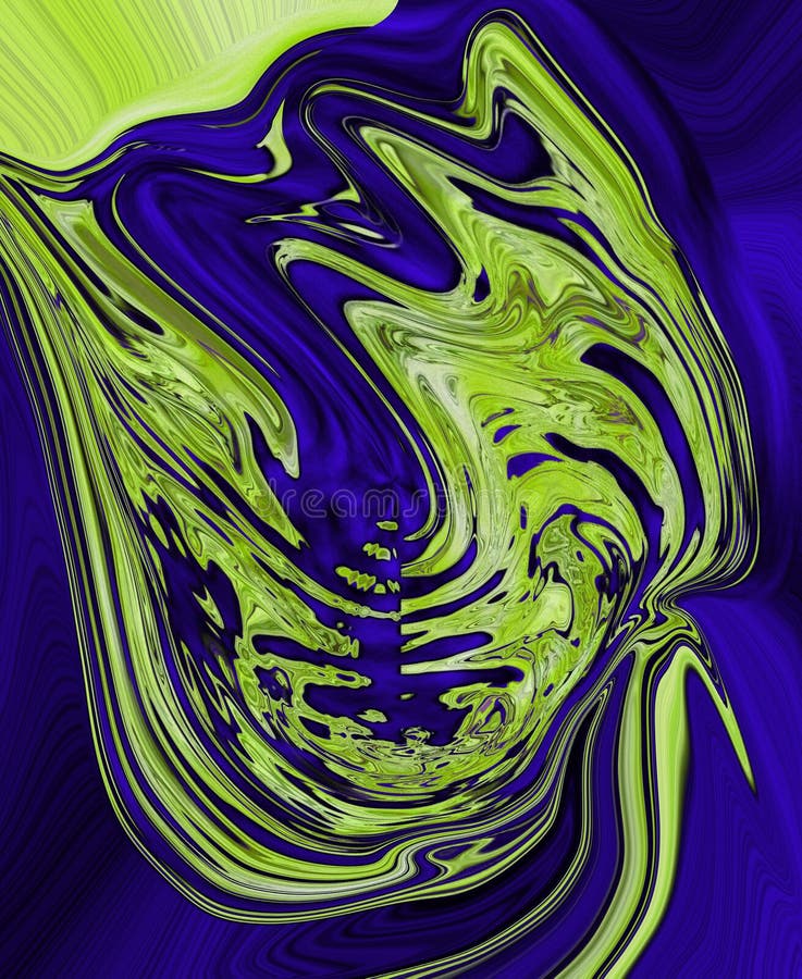 Abstract Futuristic Alien Worlds Contemporary Design Stock Photo ...