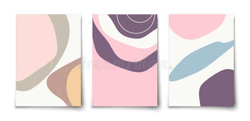 Abstract Contemporary Minimalistic Vector Design. Stock Vector ...