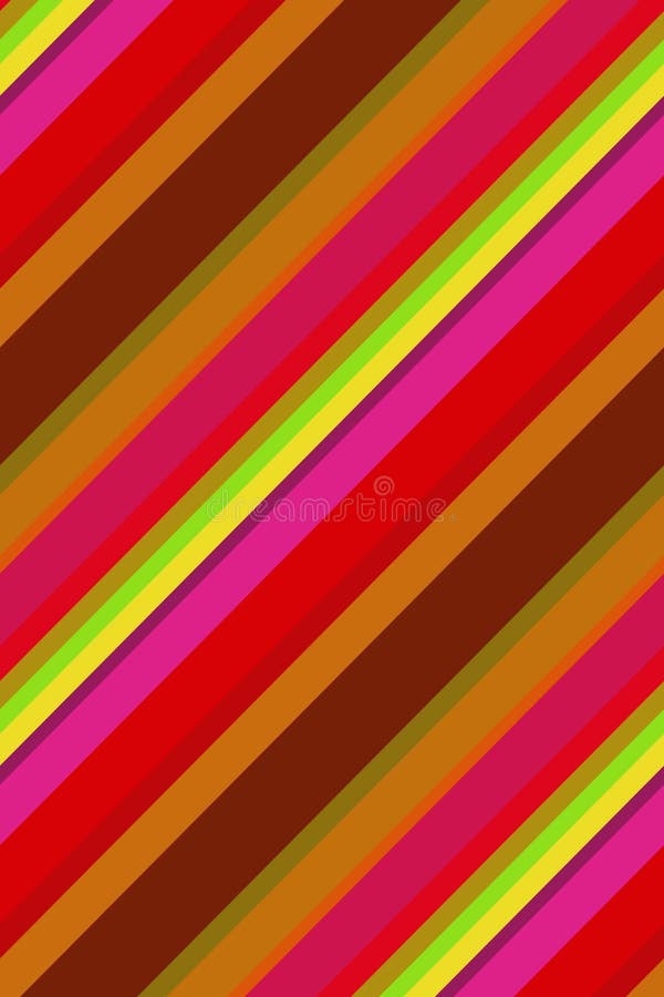 Abstract and Contemporary Digital Art Multi-coloured Stripes Pattern ...