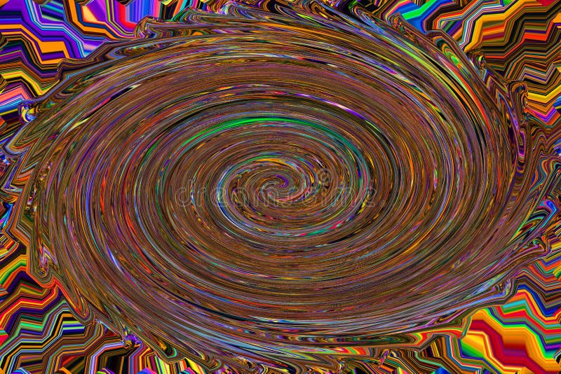 Abstract and Contemporary Patterned Digital Art Design Stock ...