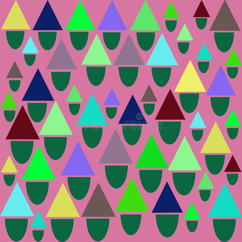 Abstract and Contemporary Digital Art Sail Boat Pattern Design Stock ...