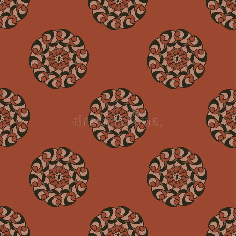 Abstract Contemporary Seamless Pattern. Vibrant Print. Modern Vector ...