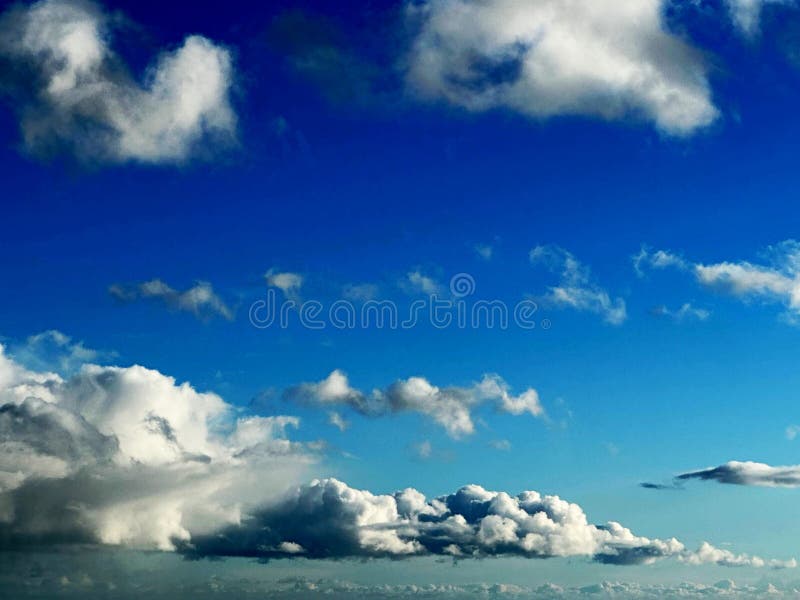 Abstract and Contemporary Sky Scape Nature Scene Stock Image - Image of ...