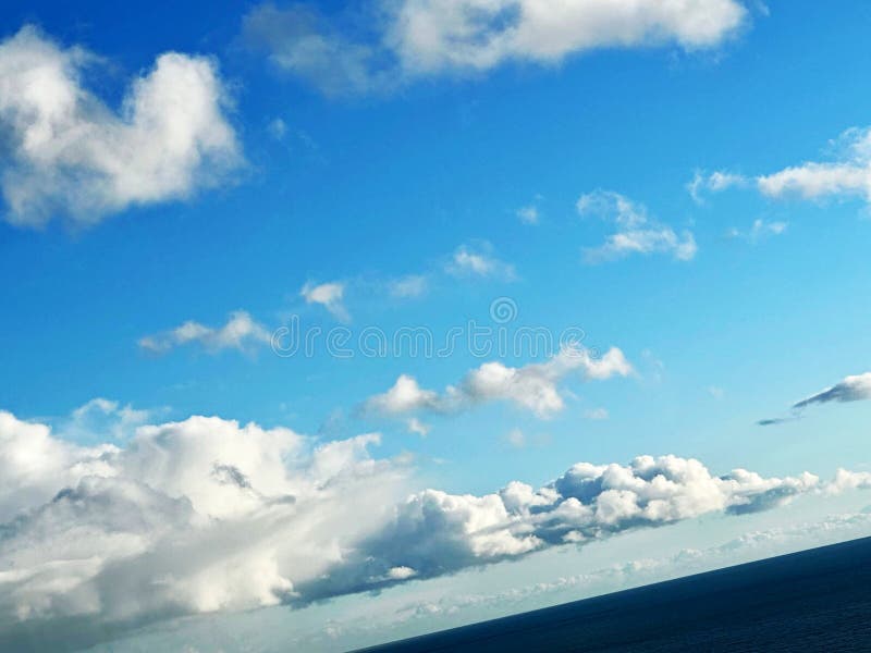 Abstract and Contemporary Sky Scape Nature Scene Stock Photo - Image of ...