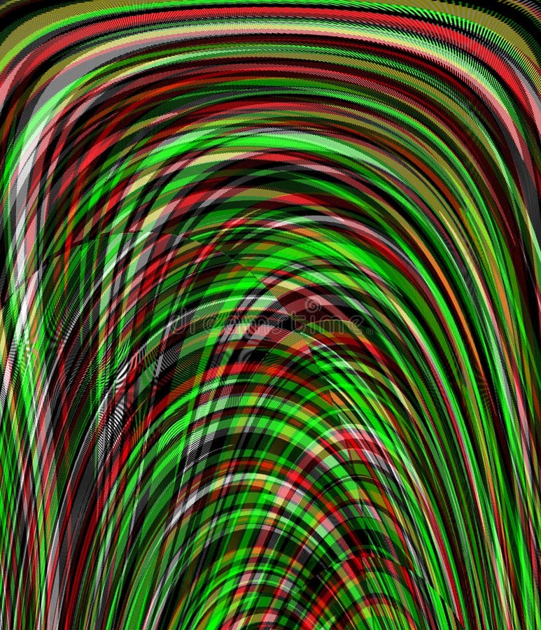 Abstract and Contemporary Digital Art Waves Pattern Design Stock ...