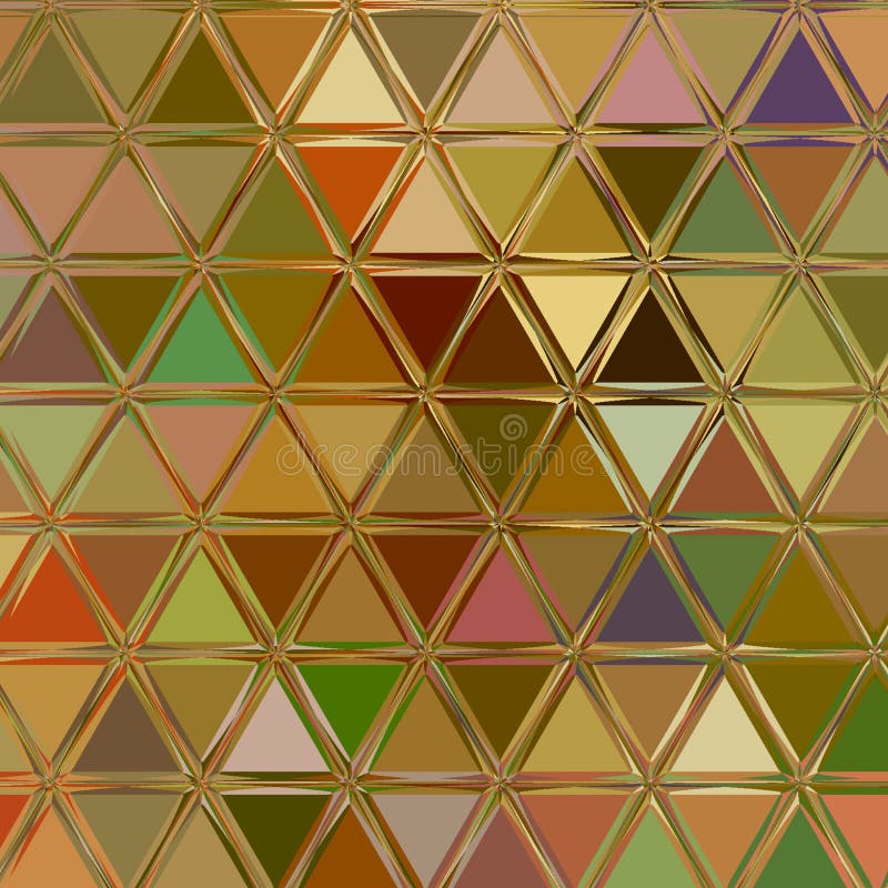 Abstract Continuous Colorful Geometric Triangles Background Stock ...