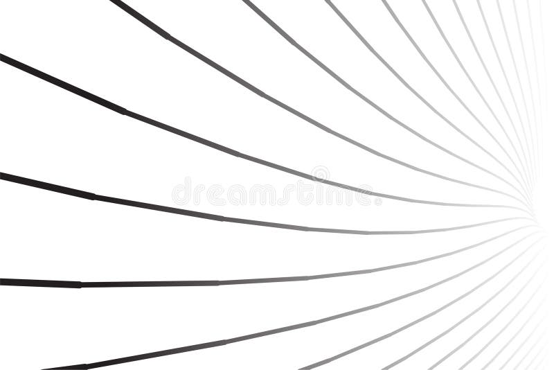 Abstract Continuous Dark Outline Stripe on White Background Stock ...