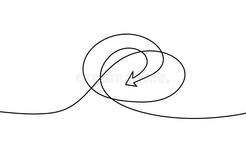 Continuous Circle Arrows Stock Illustrations – 156 Continuous Circle ...