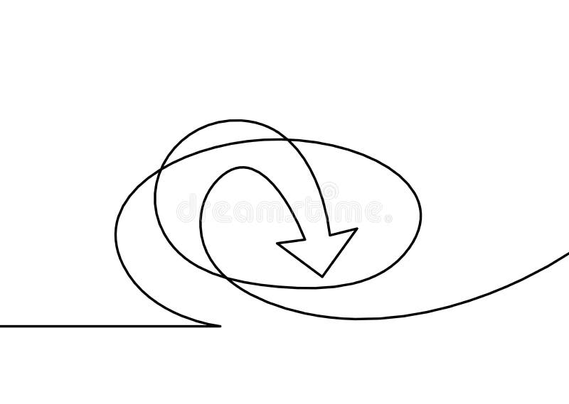 Continuous Circle Arrows Stock Illustrations – 156 Continuous Circle ...