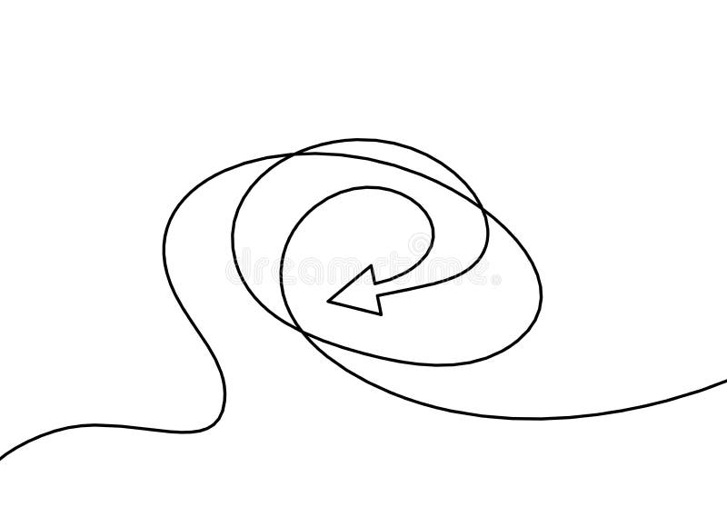 Continuous Circle Arrows Stock Illustrations – 156 Continuous Circle ...