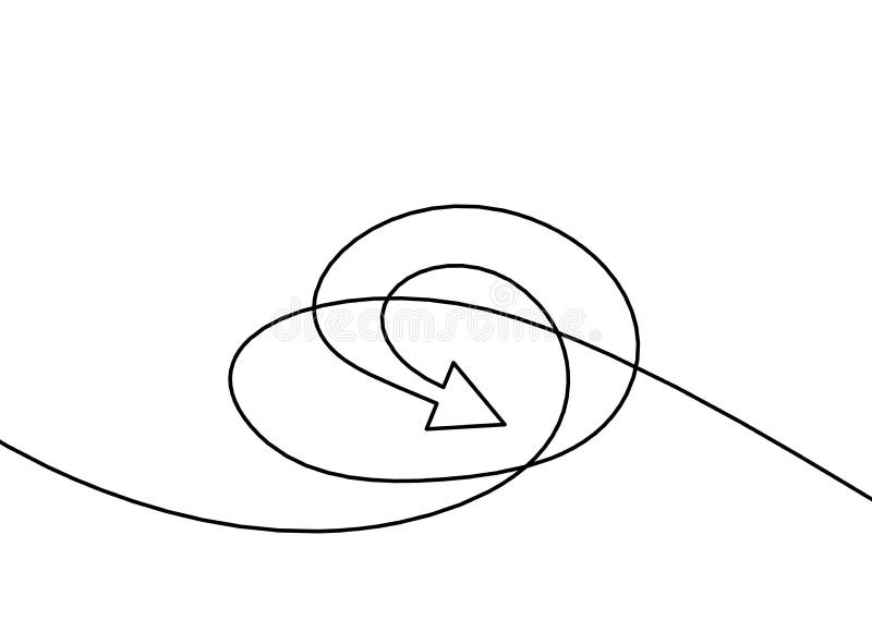 Continuous Circle Arrows Stock Illustrations – 156 Continuous Circle ...