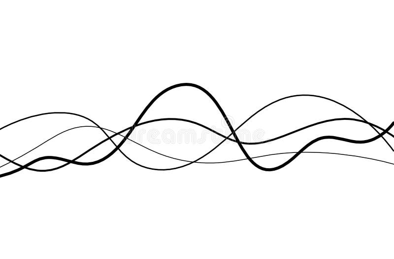 Abstract Continuous Lines Arrows and Paper Plane As Drawing on White ...