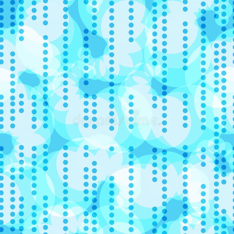 Abstract Continuous Vector Background with Circles. Stock Vector ...