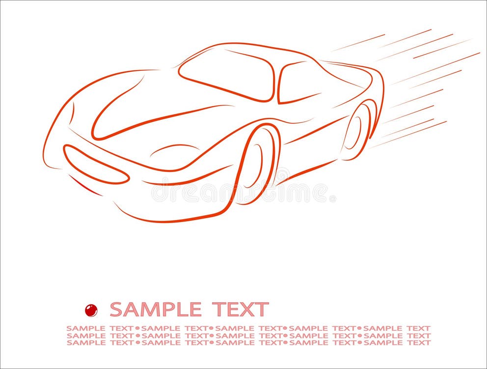 Abstract Car Contour Stock Illustrations – 5,597 Abstract Car Contour ...