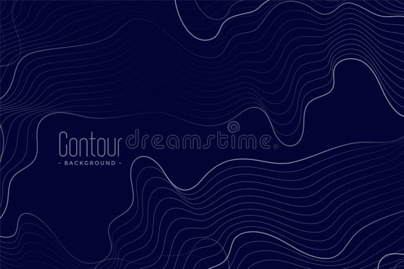 Dark Blue Background with Bokeh Lights Stock Vector - Illustration of ...