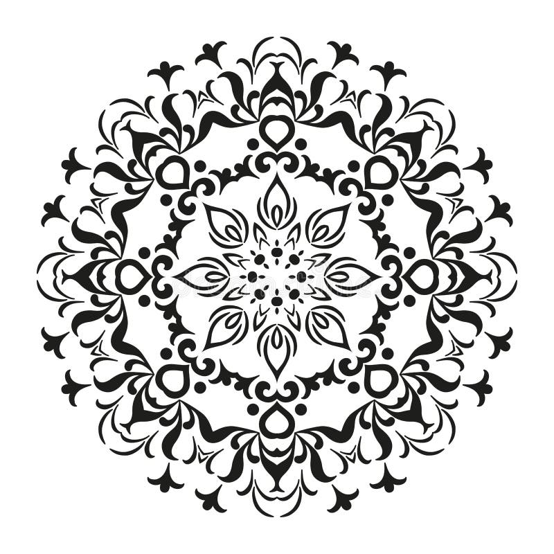 Abstract contour pattern stock vector. Illustration of pattern - 40322422