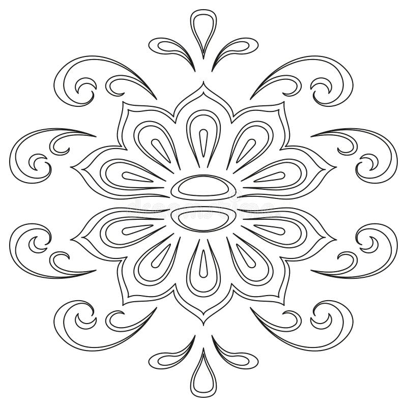 Abstract contour pattern stock vector. Illustration of contour - 39417560