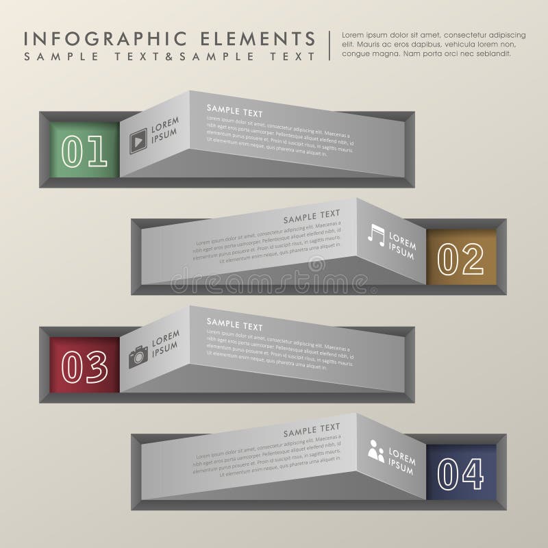 Infographic Design for Product Ranking Stock Vector - Illustration of ...