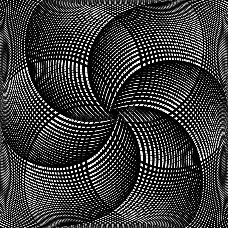 Abstract Convex Texture. Circle Lines Pattern Stock Vector ...