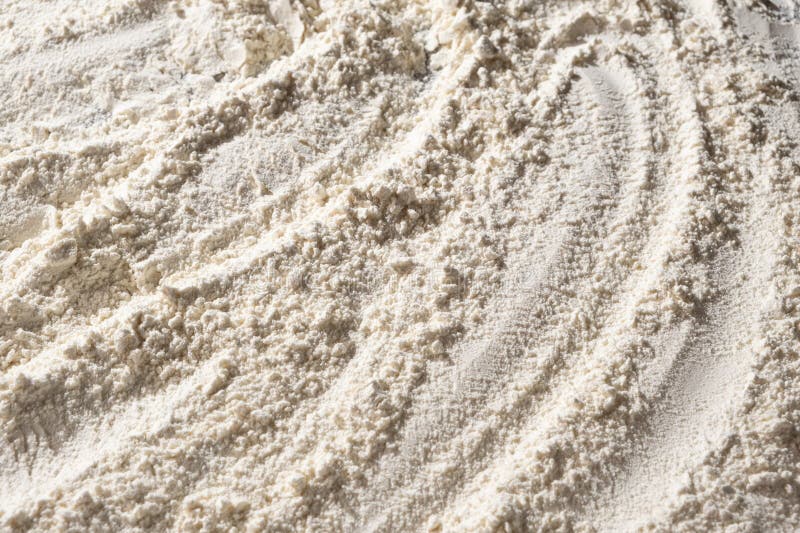 Abstract Cooking Background, Wheat Flour Texture Top View. Stock Image ...