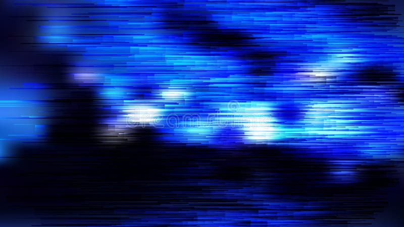 Abstract Cool Blue Horizontal Lines Background Vector Illustration ...