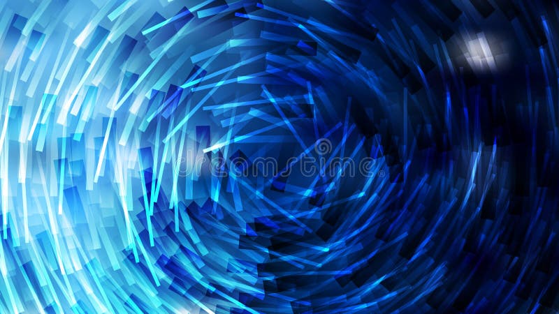 Abstract Cool Blue Irregular Circular Striped Lines Background Graphic ...