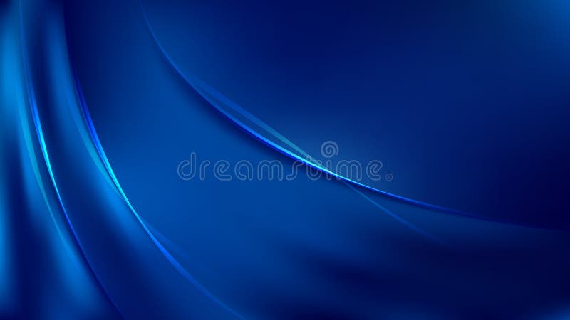 Abstract Cool Blue Wave Background Vector Illustration Stock ...