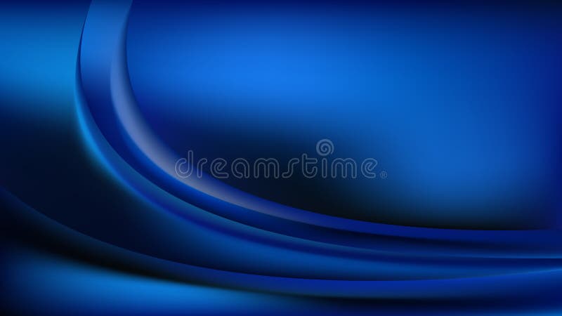 Abstract Cool Blue Wavy Background Stock Vector - Illustration of ...
