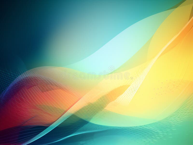 Abstract Cool Curves Trendy Background Stock Illustration ...