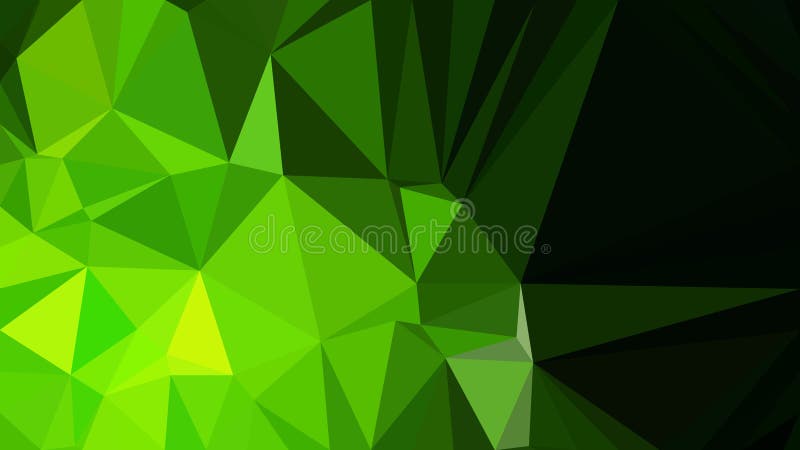 Abstract Cool Green Low Poly Background Design Vector Graphic Stock ...