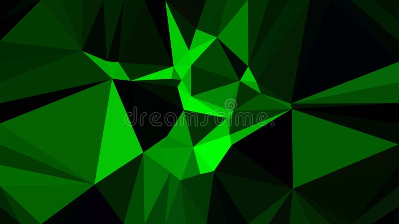 Abstract Cool Green Polygon Background Design Vector Stock Vector ...